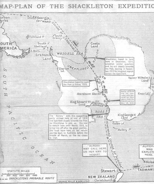 The Map-Plan | Shackleton.
